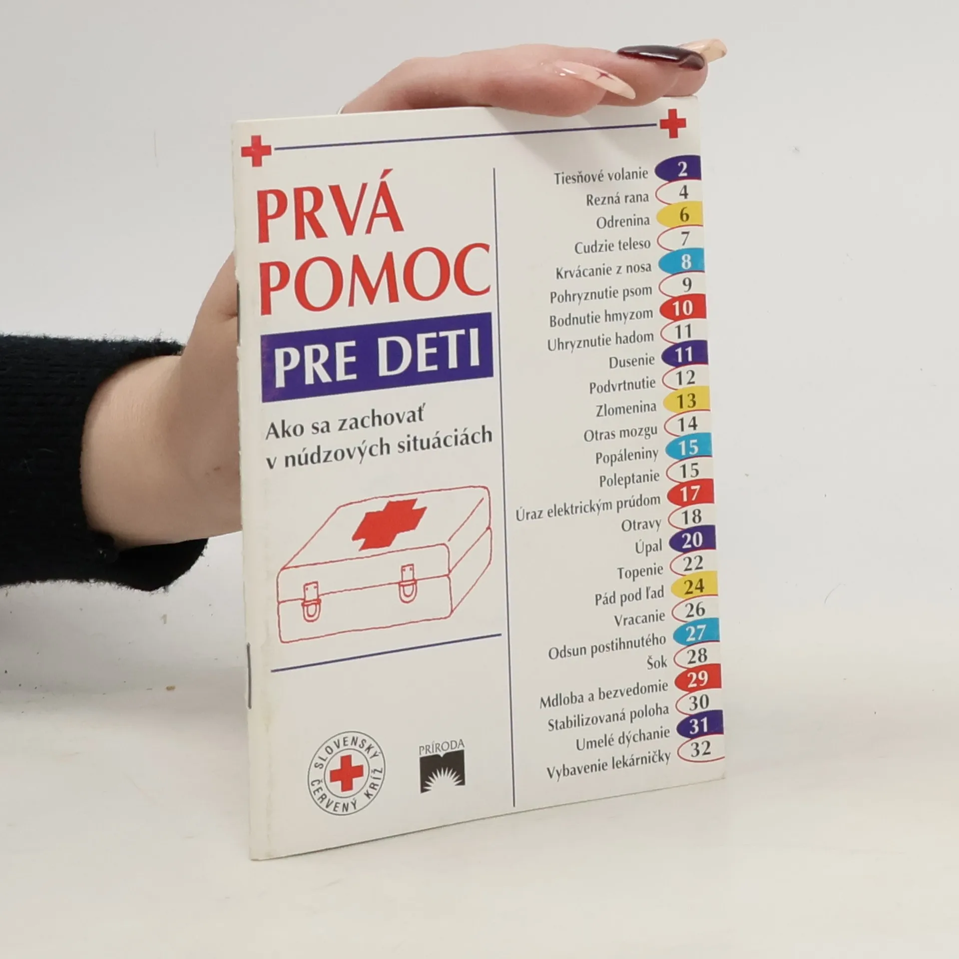 Prvá pomoc pre deti - kolektiv - knihobot.cz