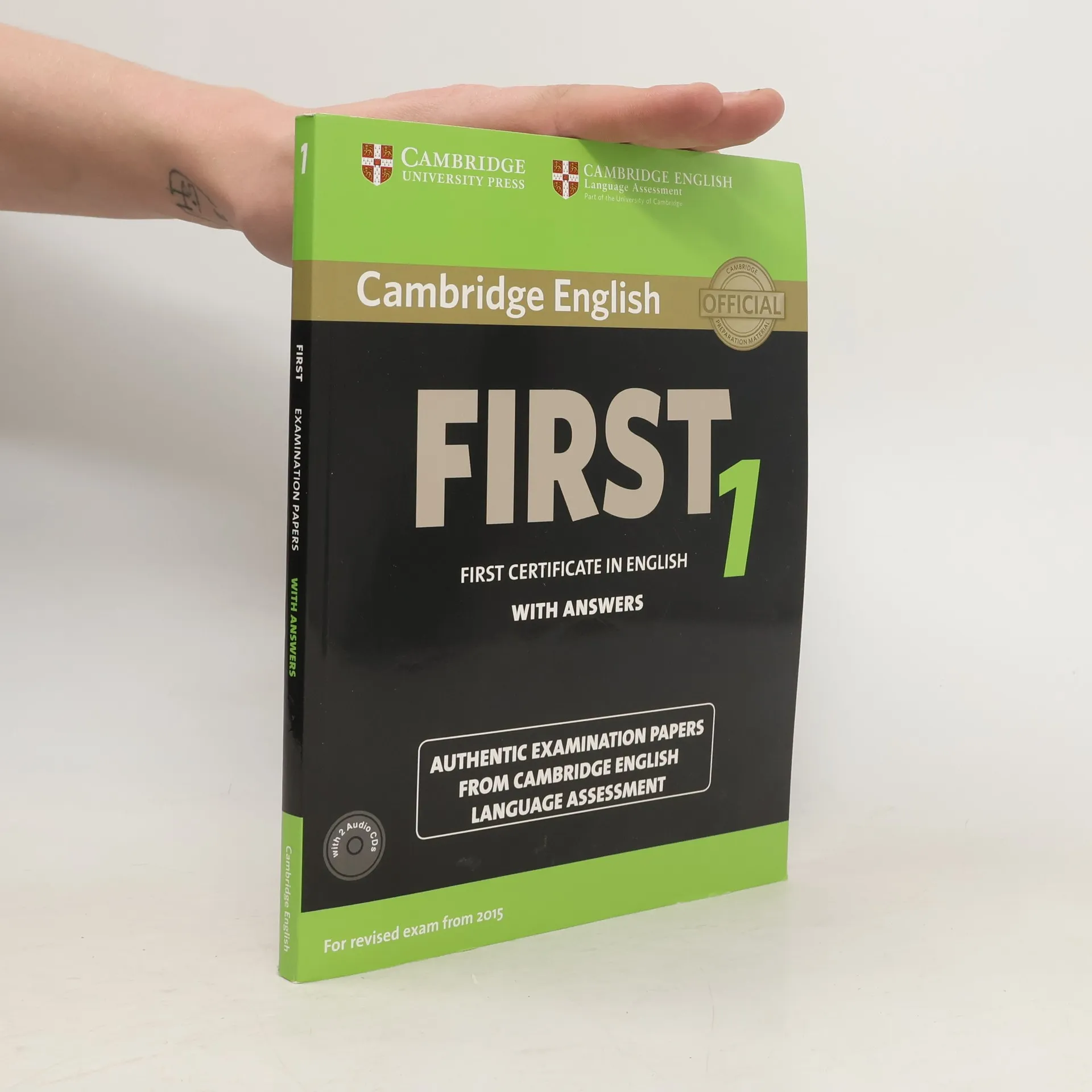 Cambridge English. First 1 : first certificate in English with answers ...