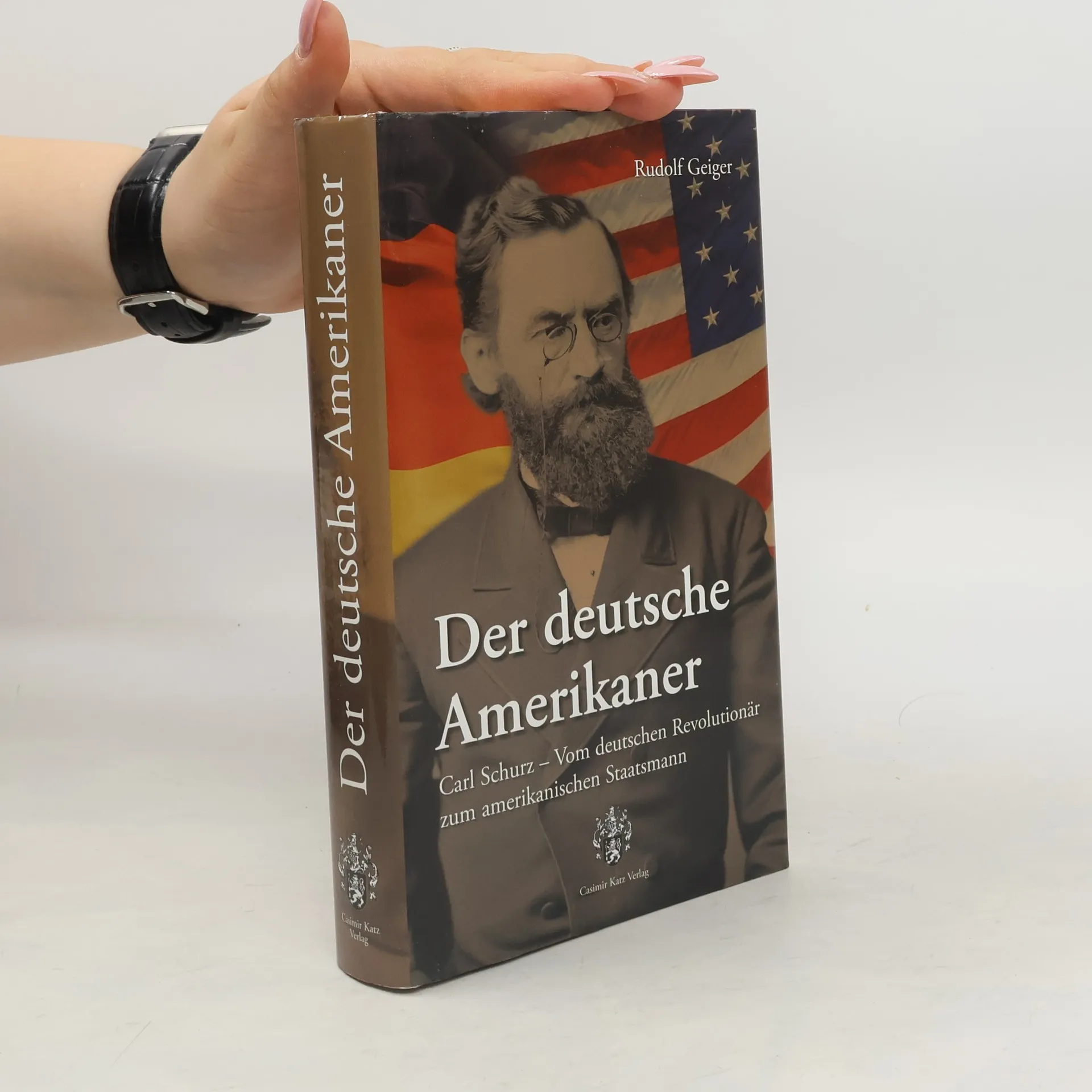 Der deutsche Amerikaner - Rudolf Geiger - knihobot.cz