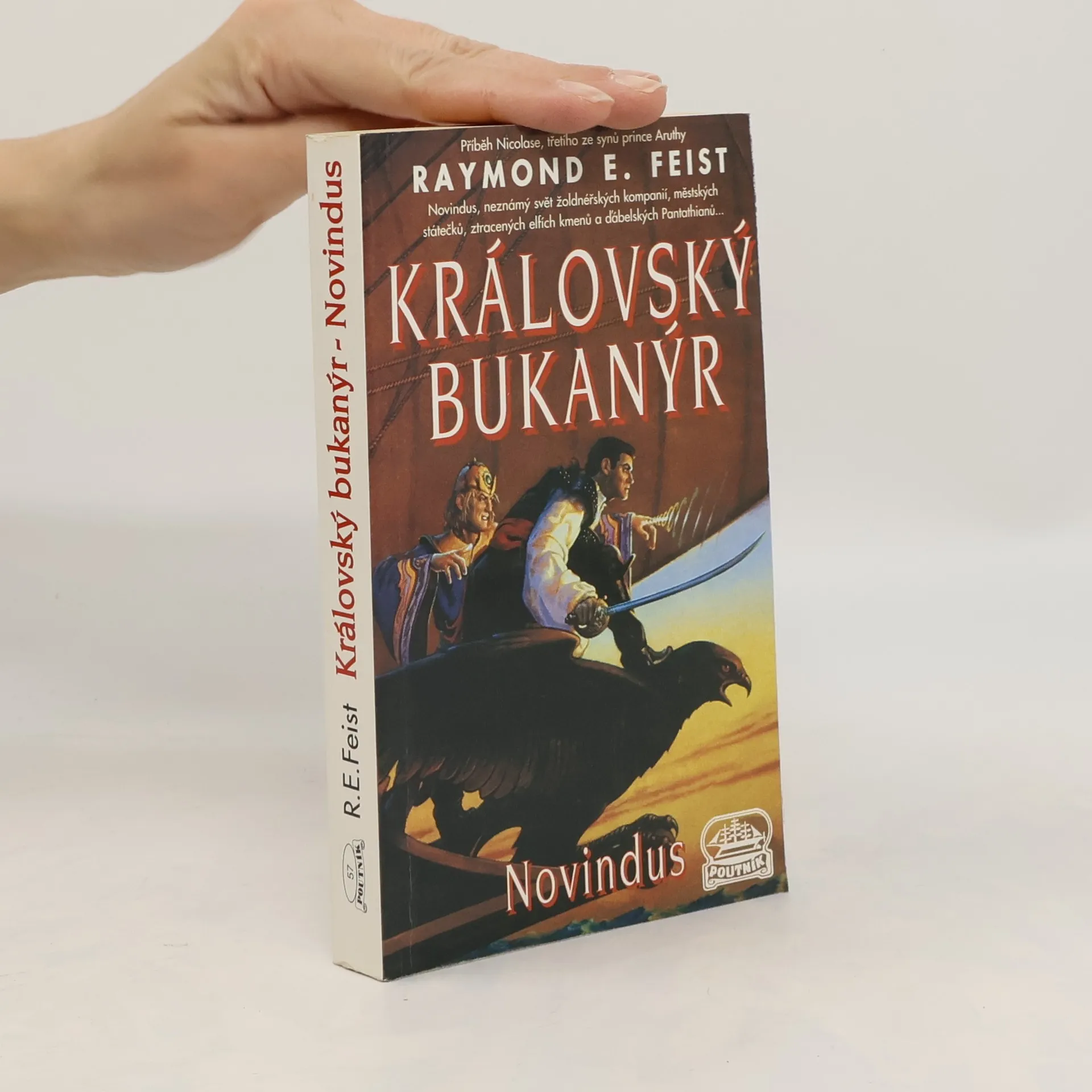 Královský bukanýr – Novindus - Raymond Elias Feist - knihobot.cz