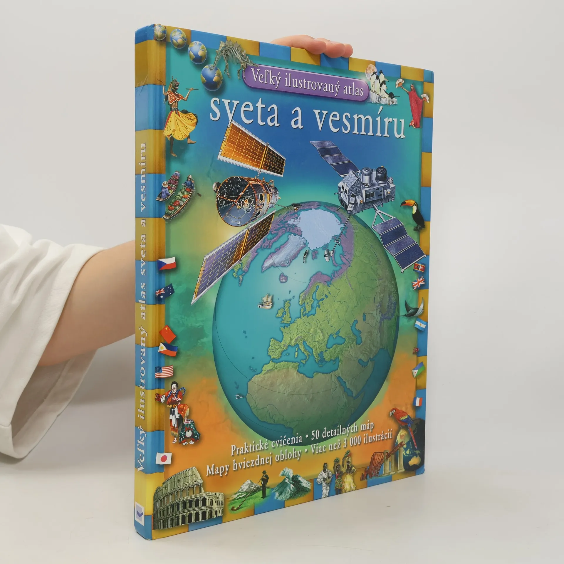 Vel'ký ilustrovaný atlas sveta a vesmíru - kolektiv - knihobot.cz