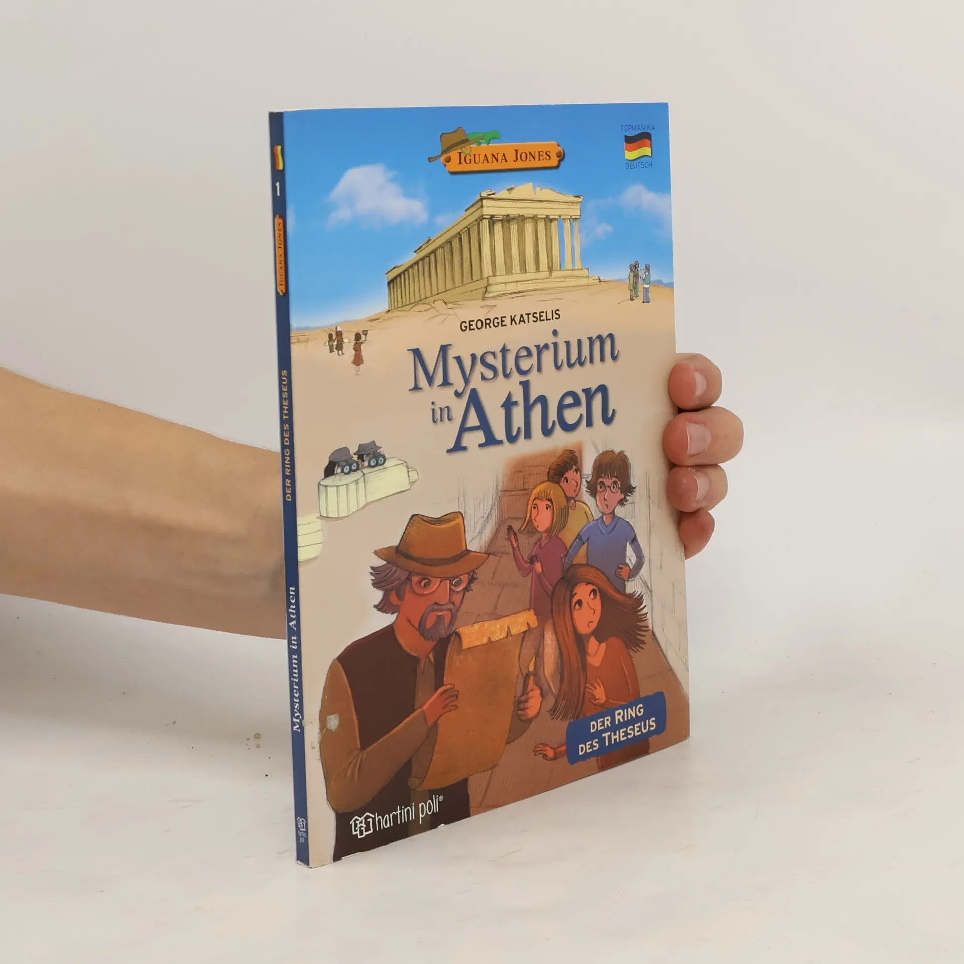 Mysterium in Athen - George Katselis - knihobot.cz