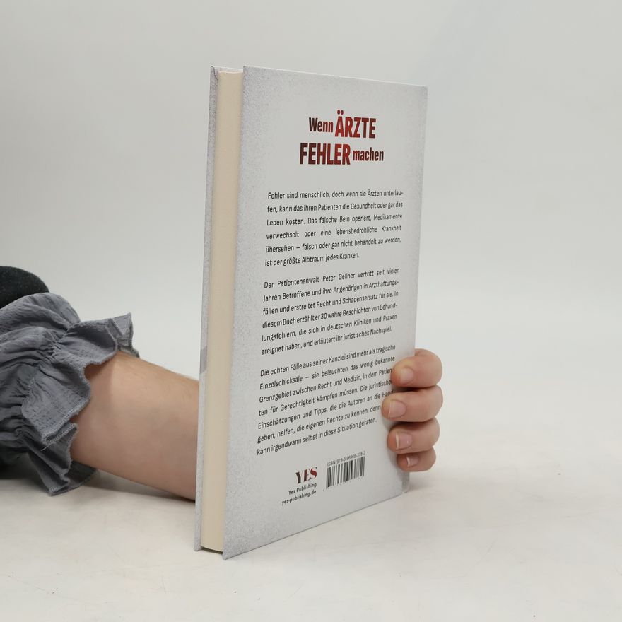 Wenn Ärzte Fehler machen - Peter Gellner, Tanina Rottmann - knihobot.cz